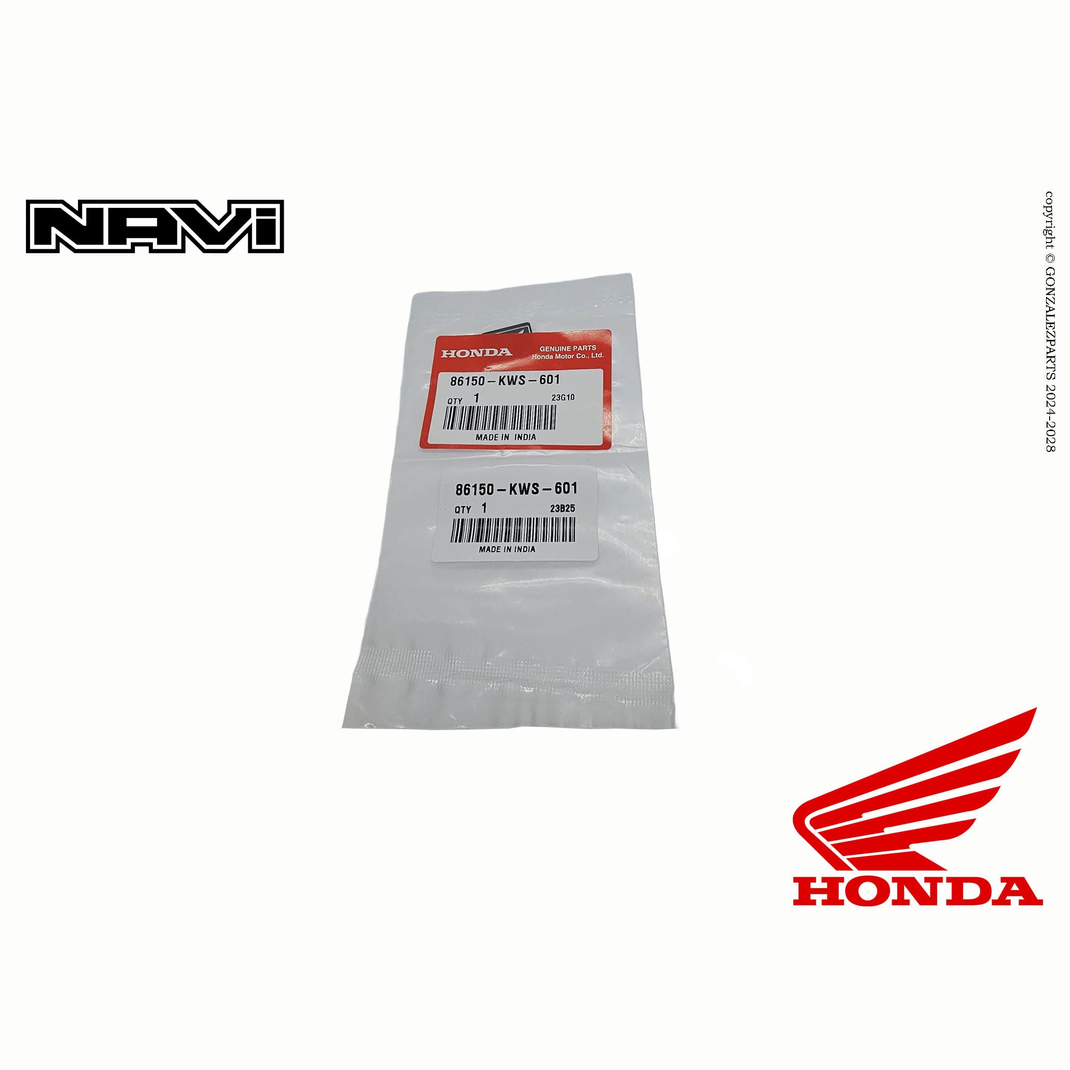 Honda Emblem 2022-2025 Navi Nva110B OEM 86150-KWS-601